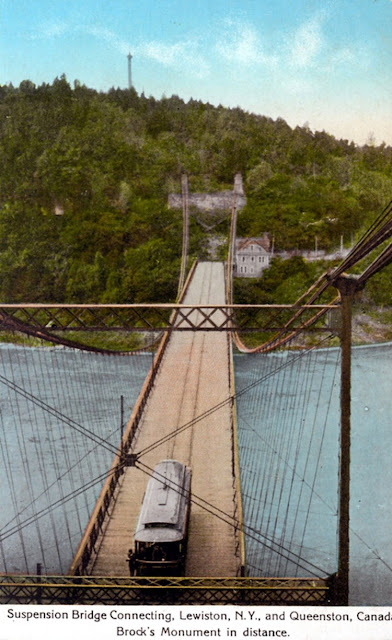 Right In Niagara: Remnants of the Queenston-Lewiston Suspension bridge ...